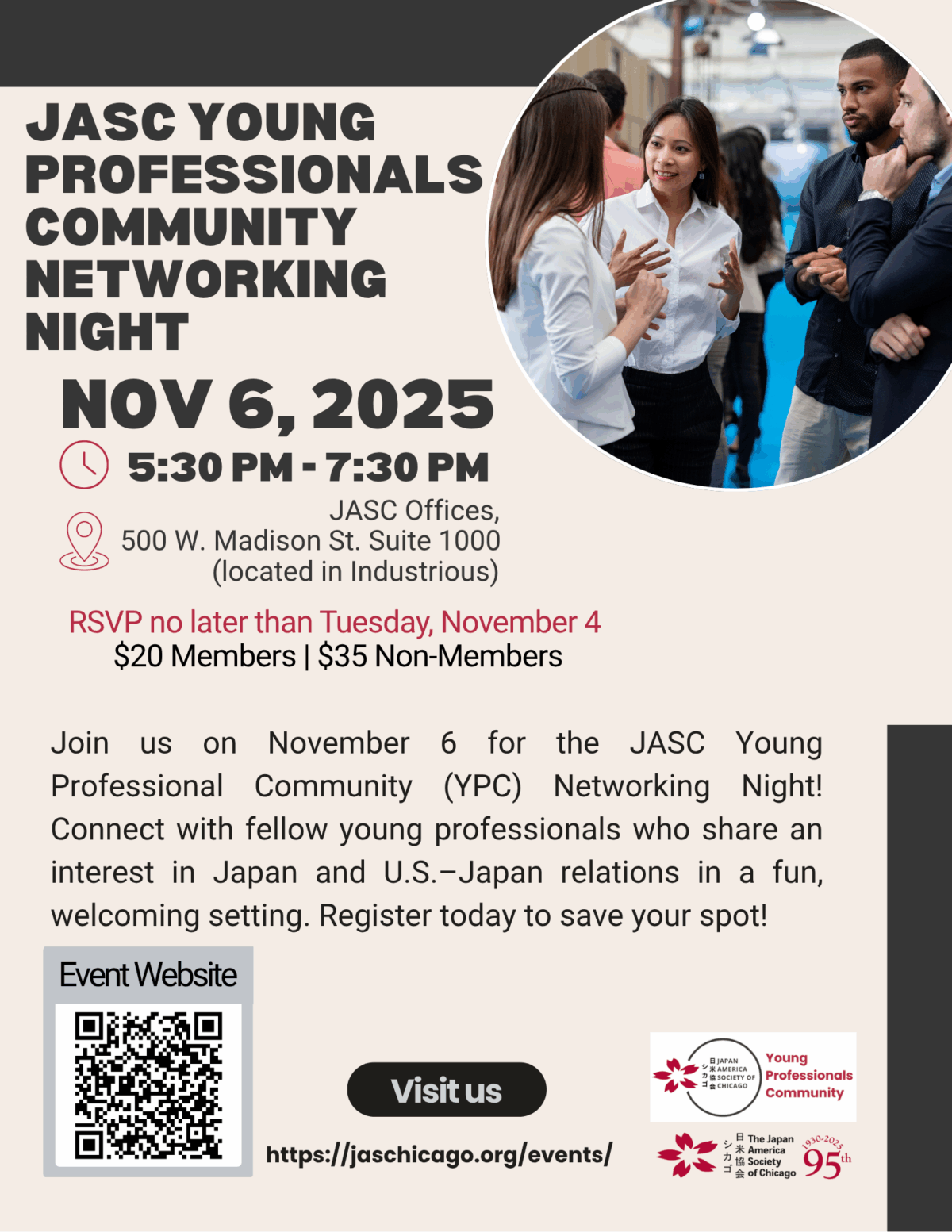 JASC Young Professionals Community Networking Night – Japan America ...